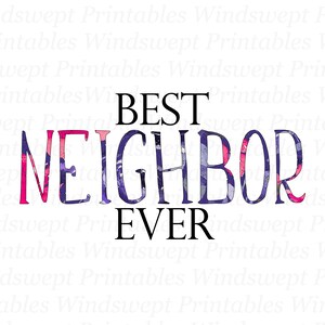 Neighbor PNG Sublimation Files, Neighbor Clipart, Sublimation Graphics ...