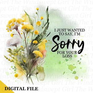 With Sympathy Clipart, PNG Sublimation Bundle, With Deepest Sympathy ...