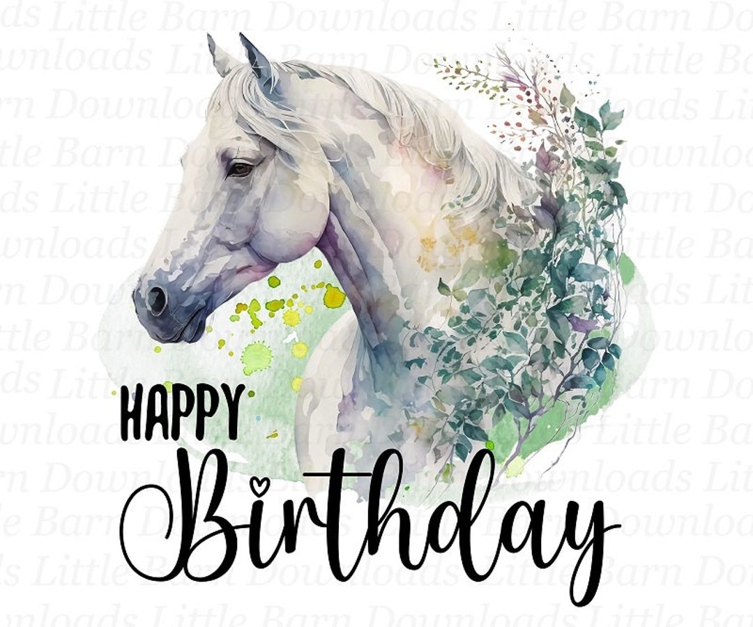 Happy Birthday Clipart, Birthday PNG, Sublimation Graphics, Printable ...