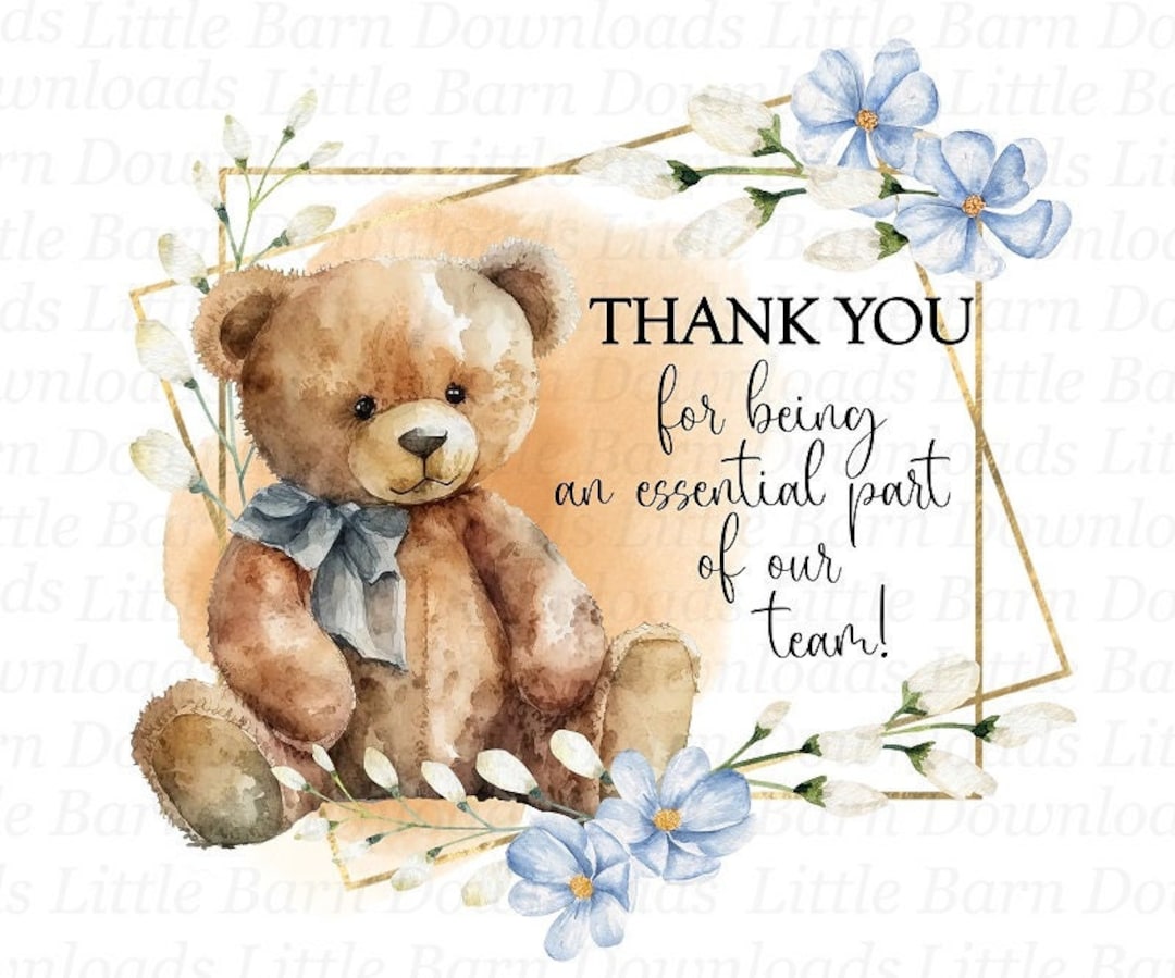 Thank You Clipart, Essential Part of the Team, Employee Appreciation ...