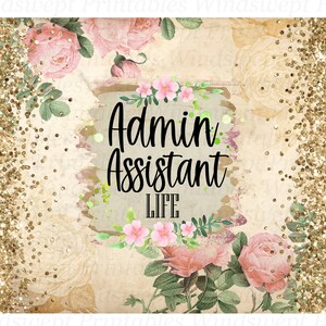 Admin Clipart, Admin PNG Bundle, Administrative Assistant PNG, Employee ...