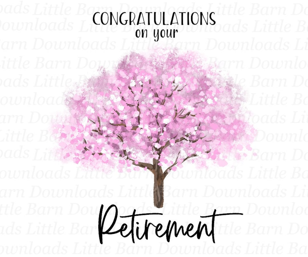 Congratulations on Your Retirement PNG, Retirement Clipart, You're ...