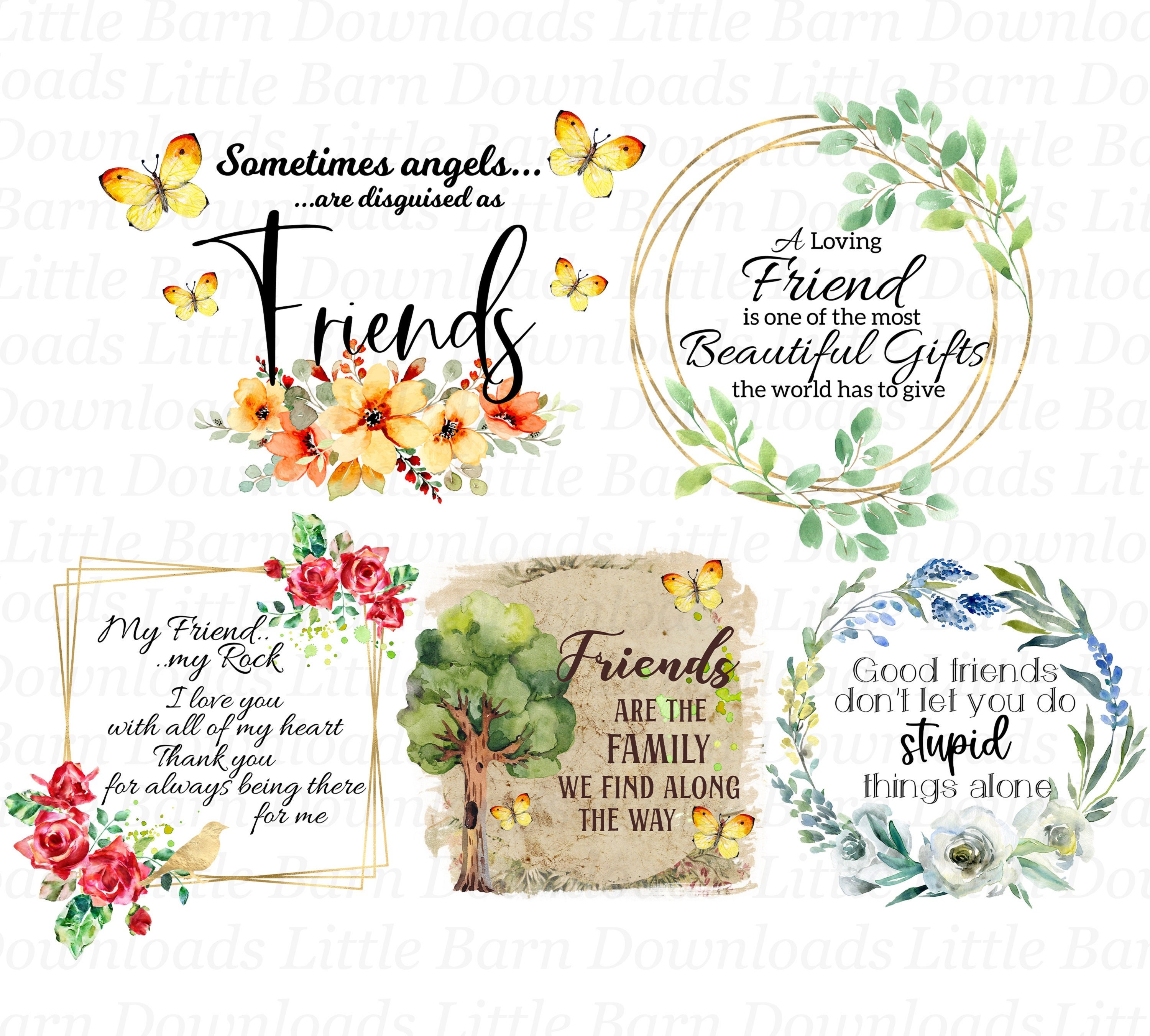 Friends Bundle PNG Friend Transfers Sublimation Graphics - Etsy UK