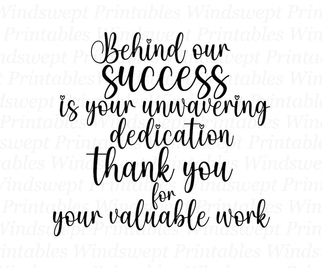 Behind Our Success PNG, Employee Clipart, Employee Appreciation Day, Coworker Clipart, Colleague ...