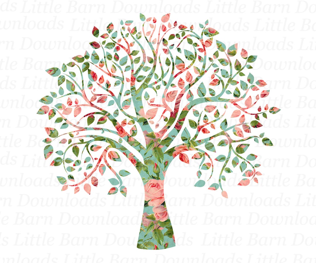 Tree Sublimation, Family Tree Sublimation, Watercolour Pngs, Tree of ...