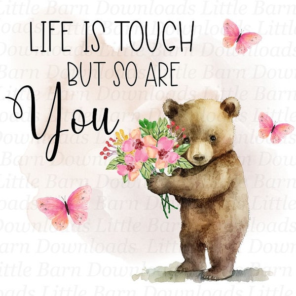 Life is Tough but so Are You - Etsy