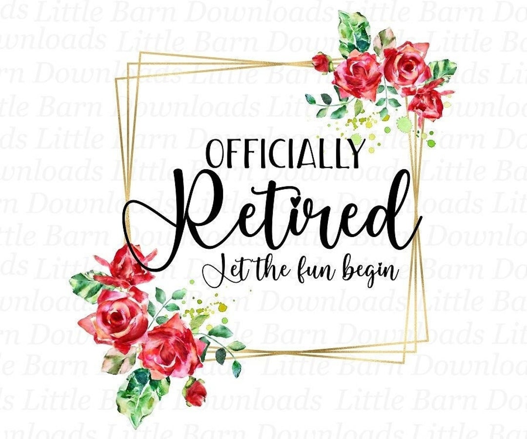 Retirement Clip Art Borders