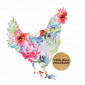 Chicken PNG Bundle, Chick Clipart, Rooster Png, Sublimation Graphic ...