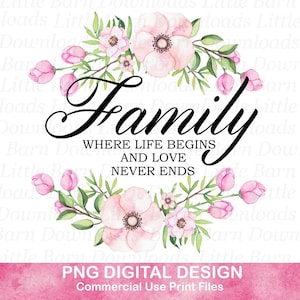 Family Clipart Bundle PNG, Family DIGITAL, Family Pngs, Sublimation ...