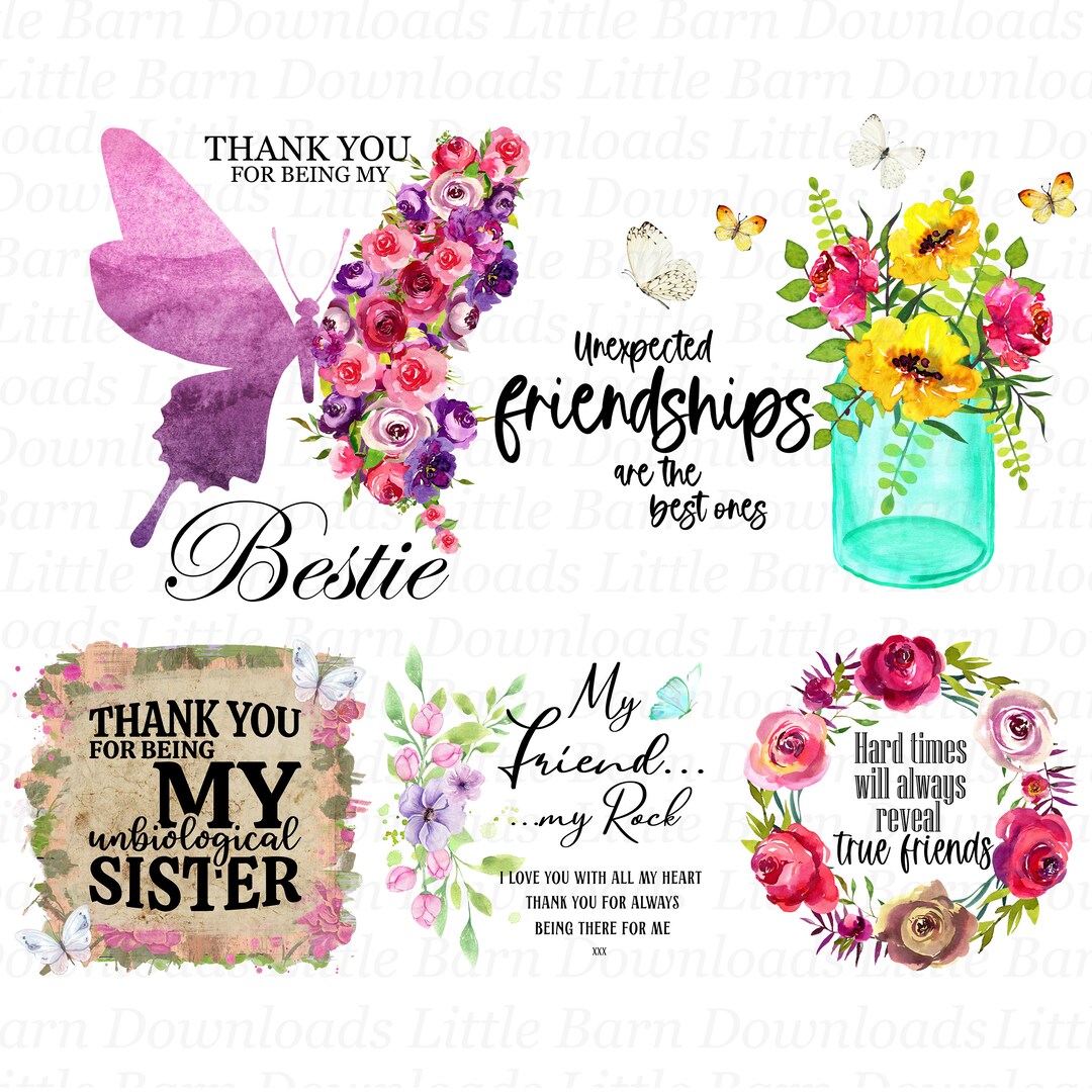 Friend Bundle PNGS, Sublimation Friends Bundle, Digital Waterslides ...