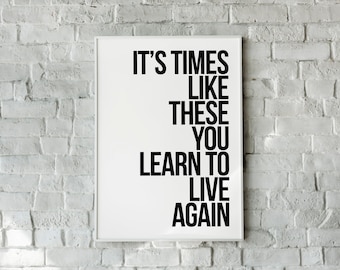 Times Like These | Etsy