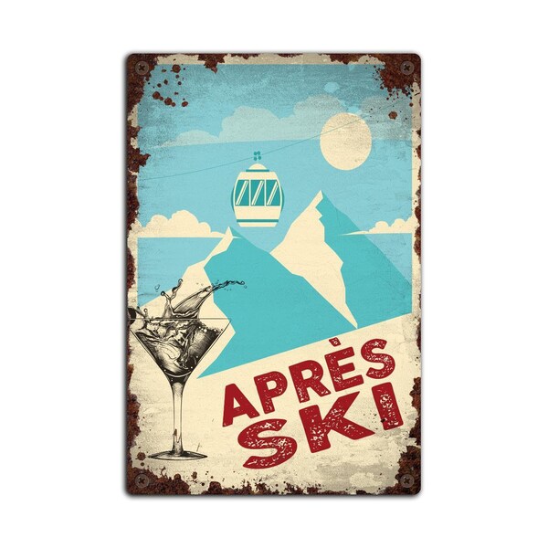 Skiing Signs - Etsy
