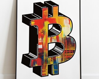 Bitcoin Art - Etsy