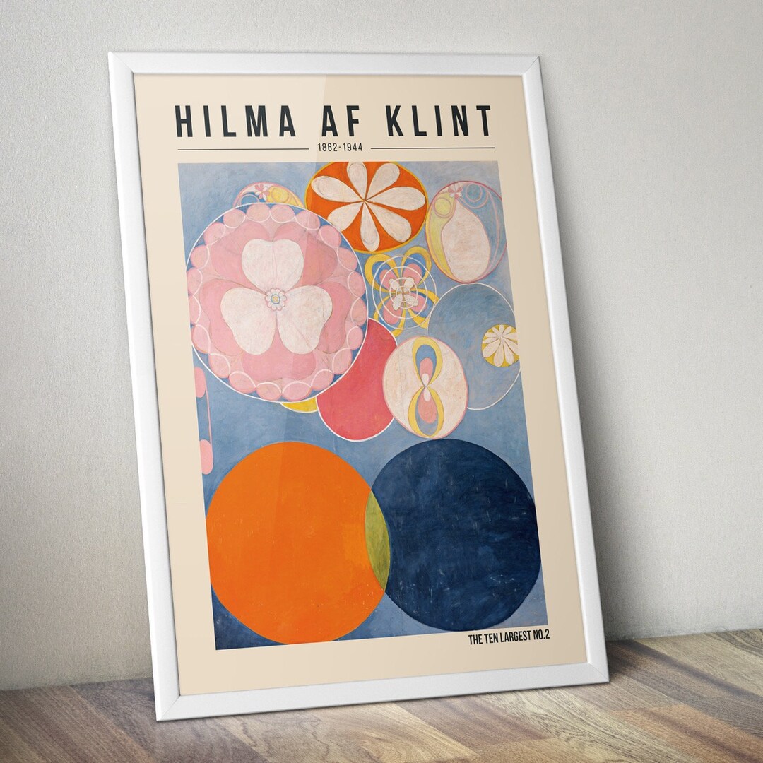 Hilma Af Klint Art Print the Ten Largest No 10 Print Home - Etsy UK