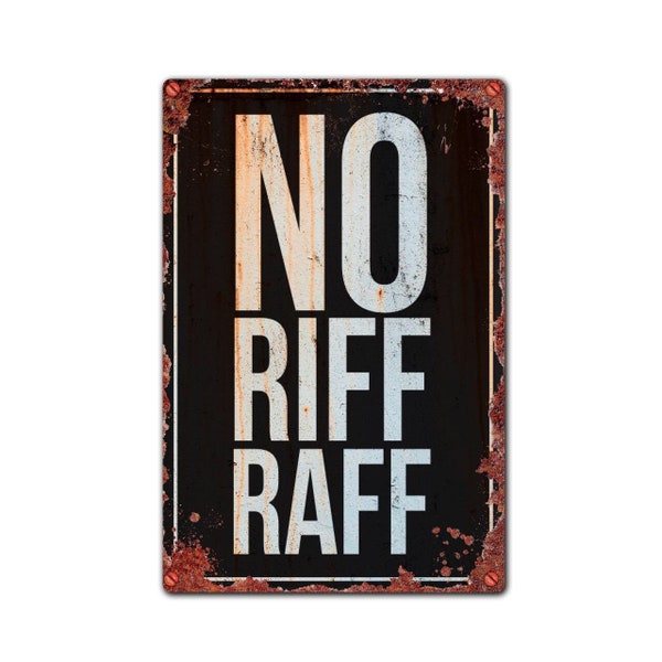 Riff Raff - Etsy