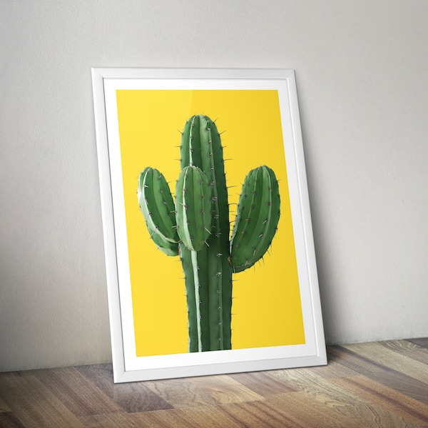 Cactus Poster - Etsy