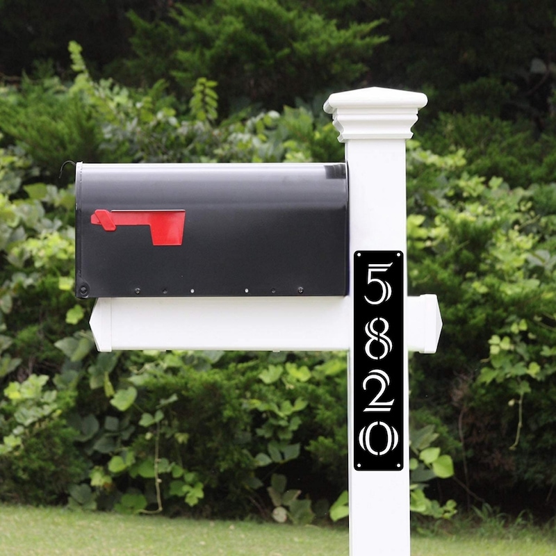 Modern Mailbox With Post - Etsy