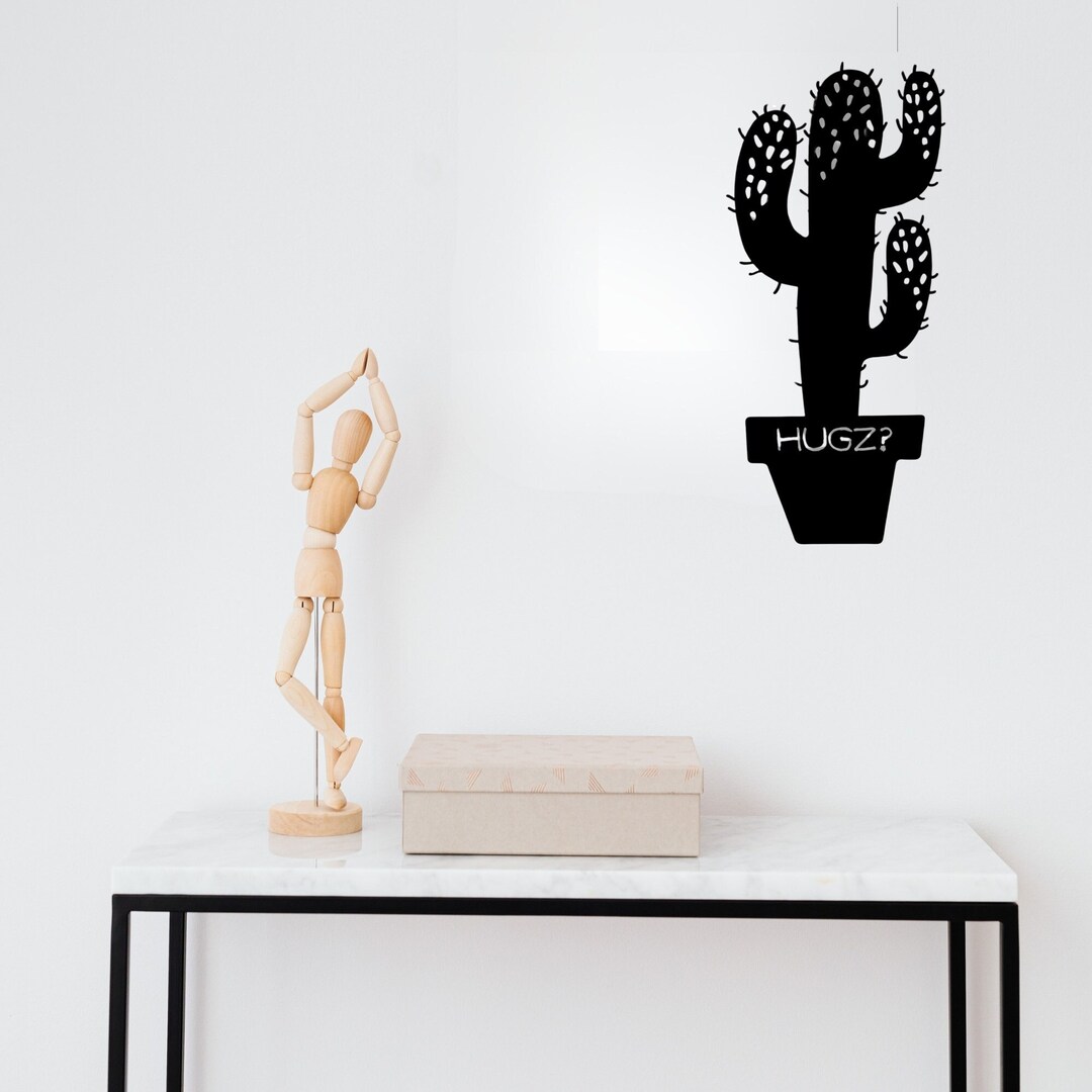 Free Hugs, Metal Wall Art, Cactus Hug, Humor Wall Decor, Metal Cactus ...