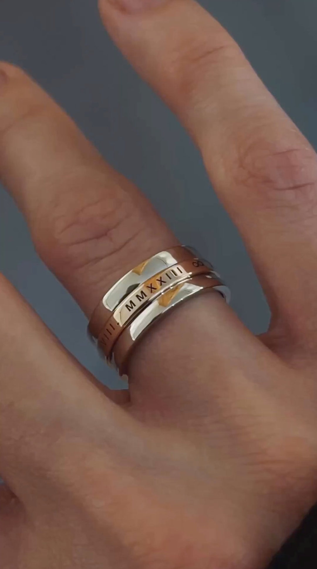 Designer Spinner Ring for Handmade Wedding Ring Set Women Engagement ...