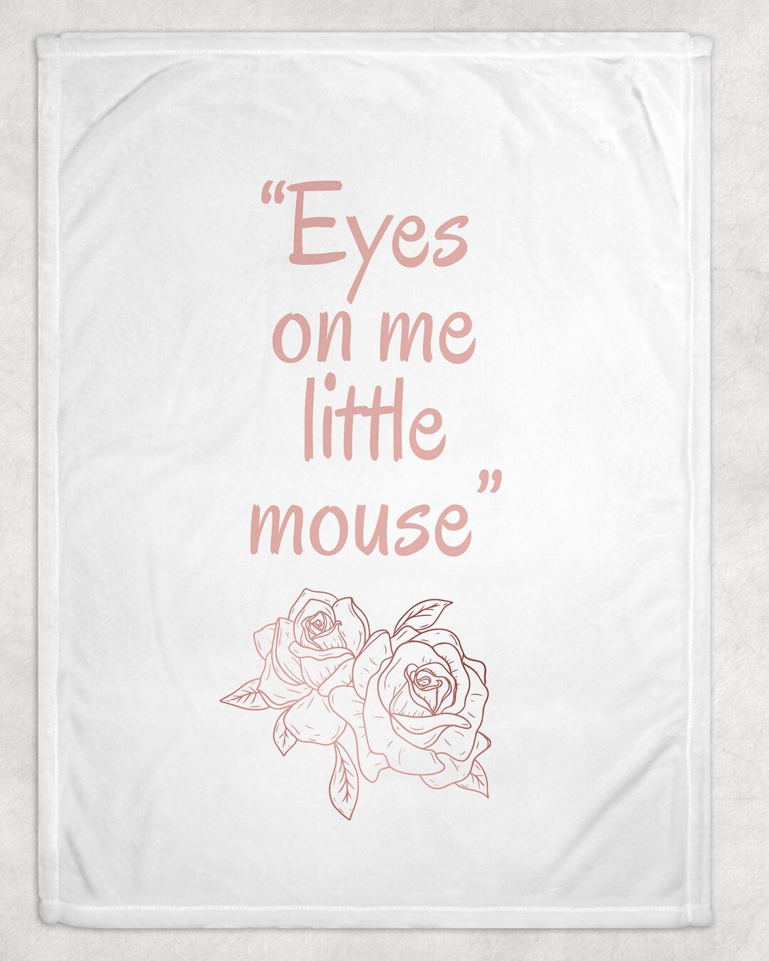 Adeline Blanket | Fleece Material | Gift for Her| Bookish Blanket ...