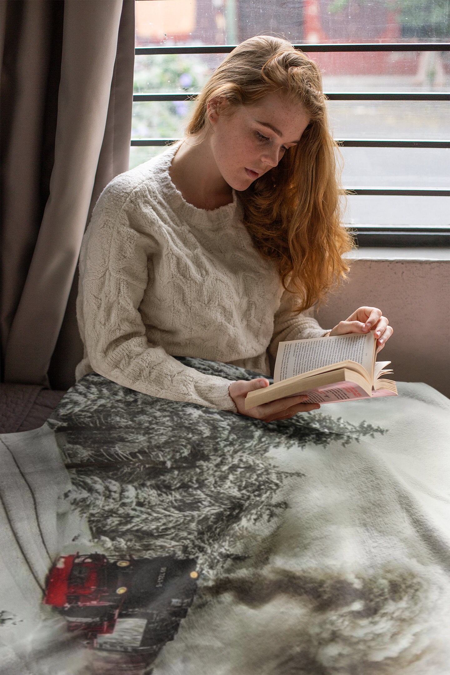 Vintage Locomotive Fleece Blanket Old Train Blanket Custom - Etsy