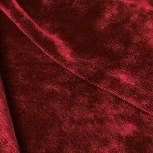 Red Christmas Velvet Table Runner and Napkins Set Luxury Table - Etsy