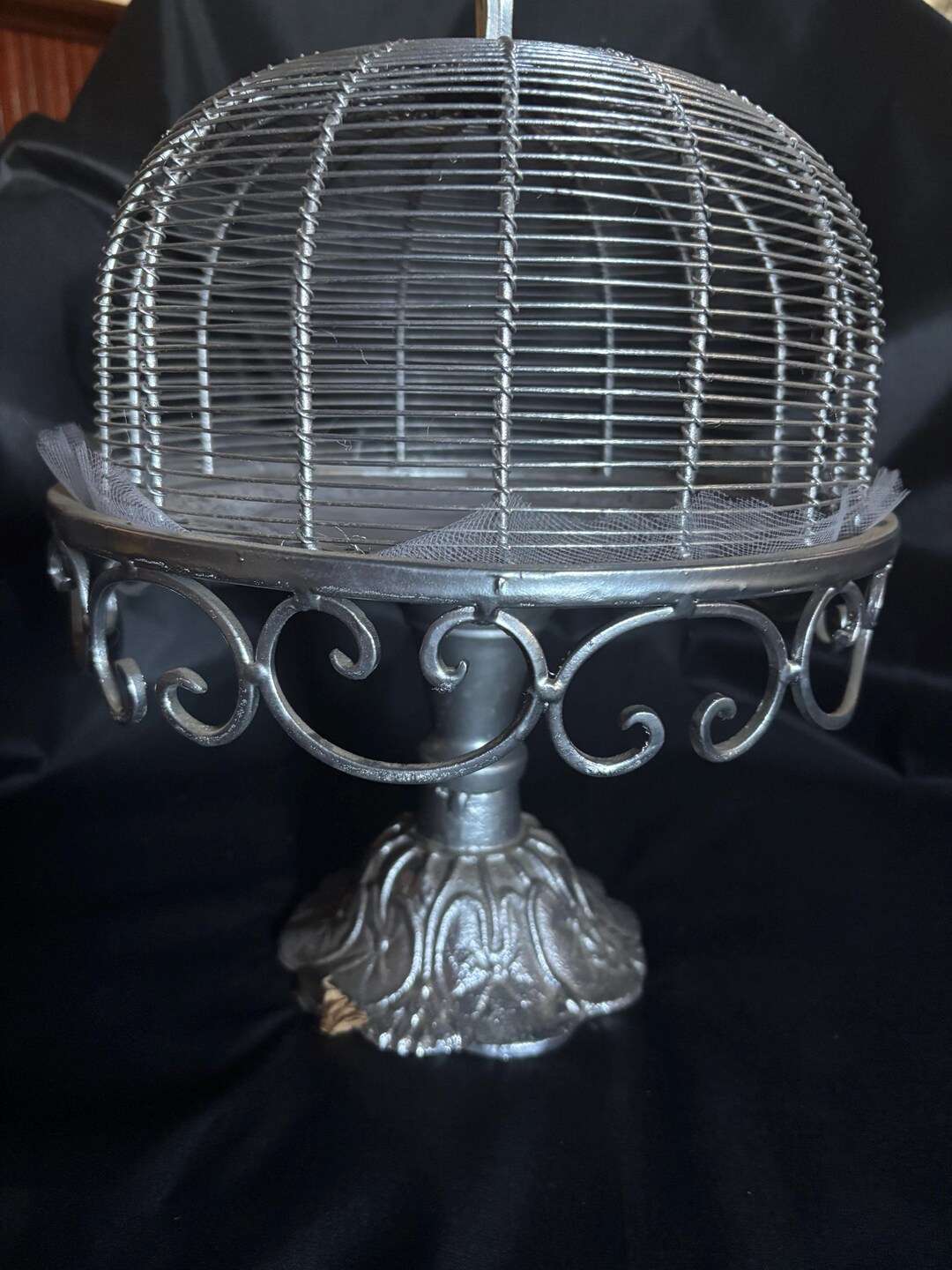 Metal Wire Handmade Domed Cake Pedestal - Etsy