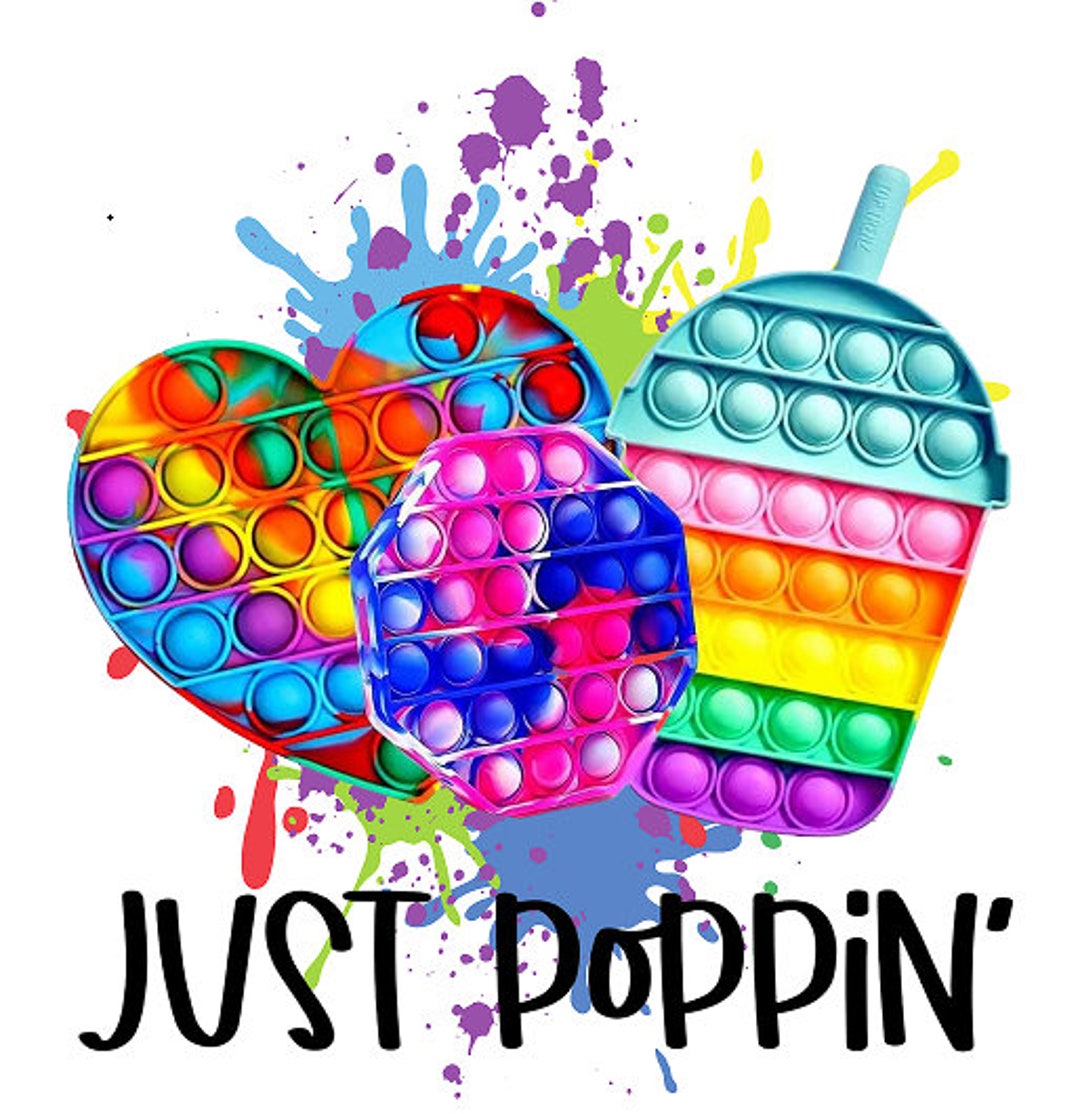 Just Poppin' Png, Poppin, Poppers, Fidget Toys, Png Download, Tshirts ...