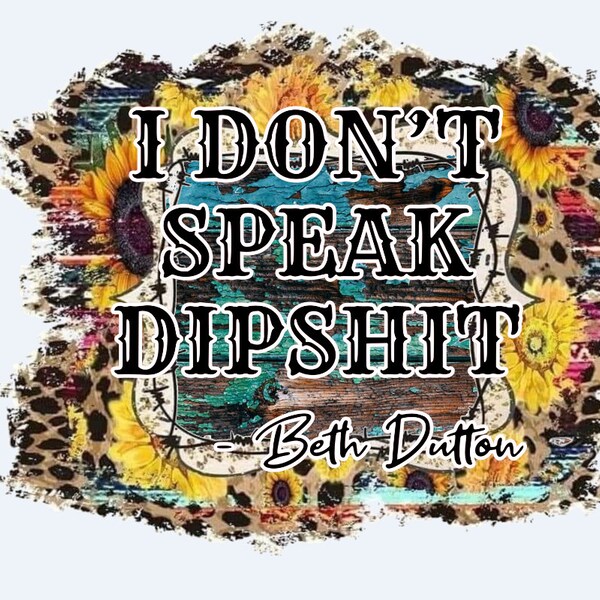 Beth Dutton Png - Etsy