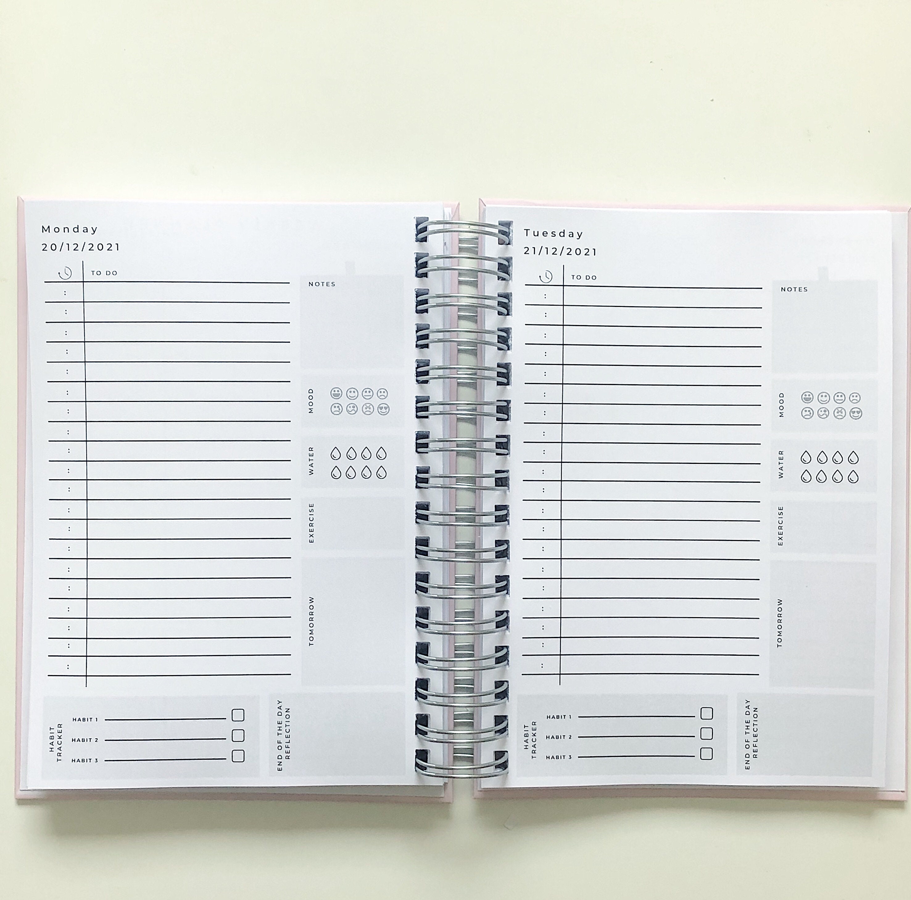 6 Month Dental Diary Personalised Academic Daily Planner For | Etsy