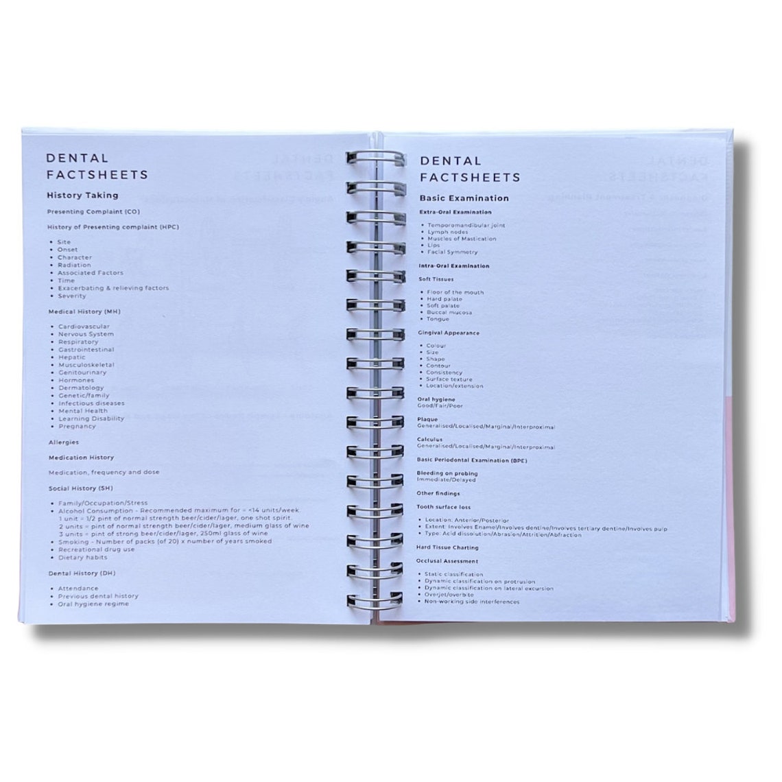 Personalised Dental Ruled Spiral Notebook - Etsy