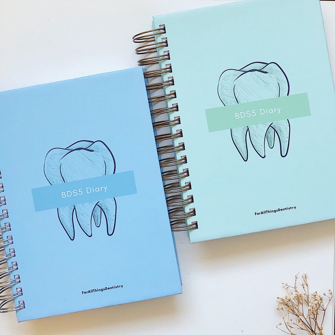 6 Month Dental Diary - Personalised Academic Daily Planner for Dental ...
