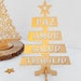 Christmas Tree With Wishes in Spanish - Etsy