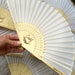 Wedding Hand Fan in a Gift Box. Personalized Folding Fan With Name as a ...