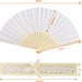 Wedding Hand Fan in a Gift Box. Personalized Folding Fan With Name as a ...