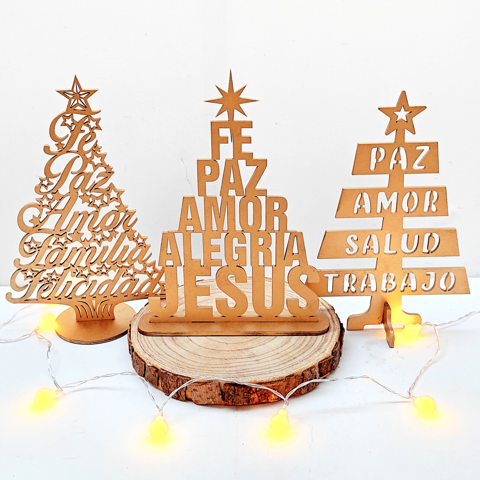 Christmas Tree With Wishes in Spanish - Etsy