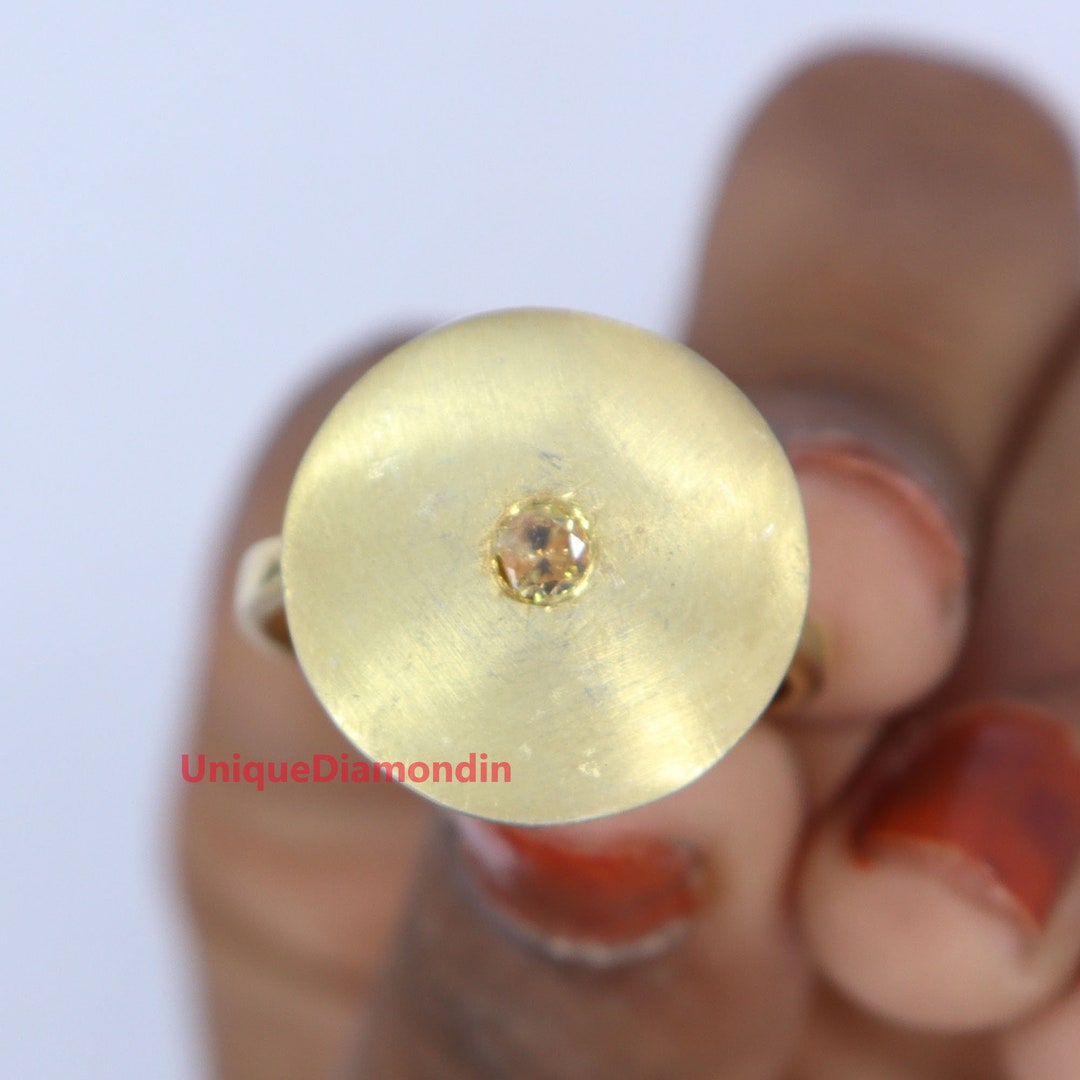 Double Cut Diamond Ring, Pave Diamond Ring, 92.5 Sterling Silver ...