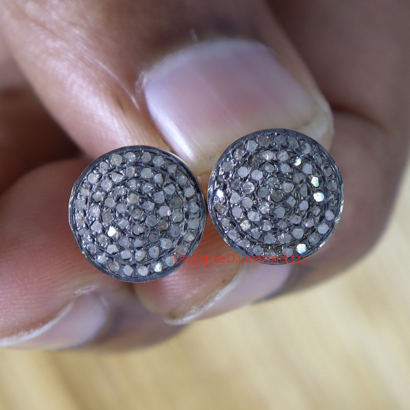 Pave Black Diamonds - Etsy