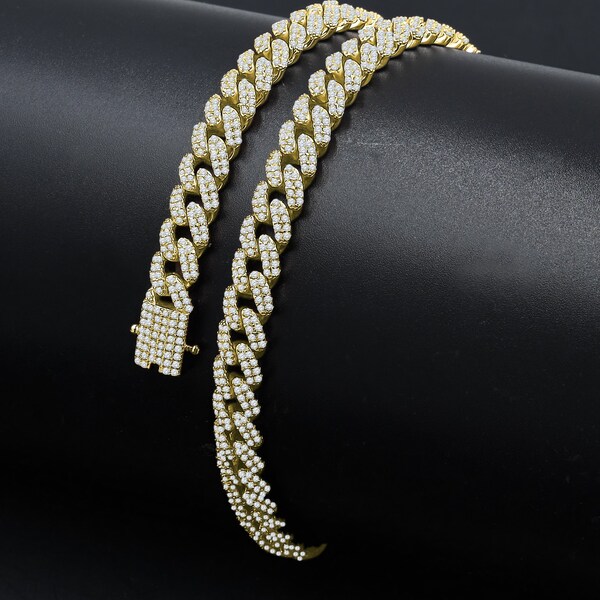 Iced Out Chain - Etsy