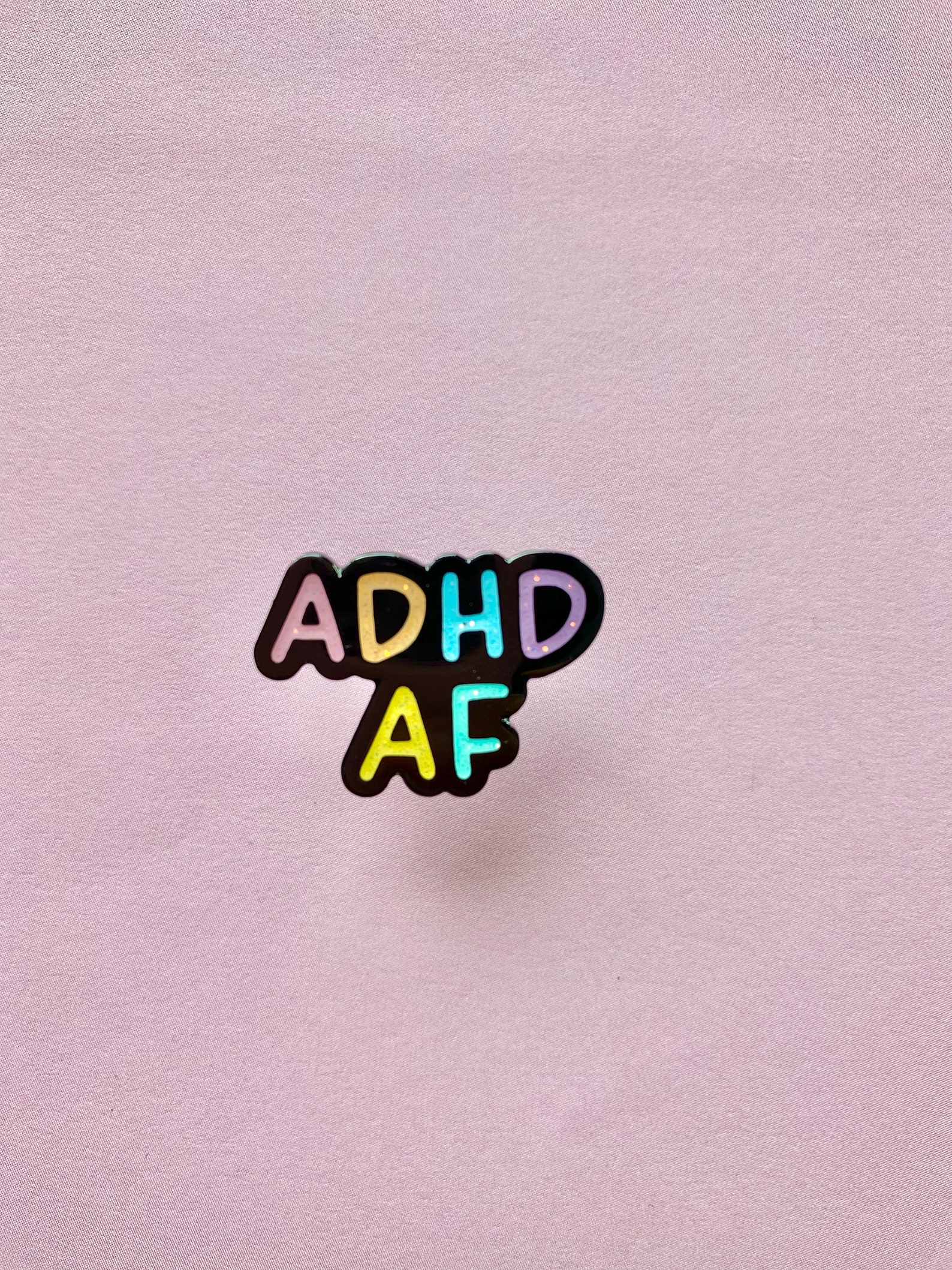 Adhd Enamel Pin Adhd Awareness Mental Health Pin - Etsy UK