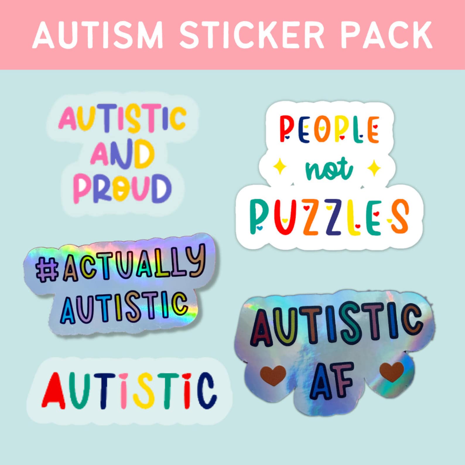 Actually Autistic Enamel Pin Autism Acceptance Badge - Etsy