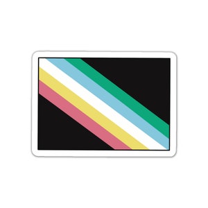 Disability Pride Flag Enamel Pin, Hidden Invisible Chronic Illness ...