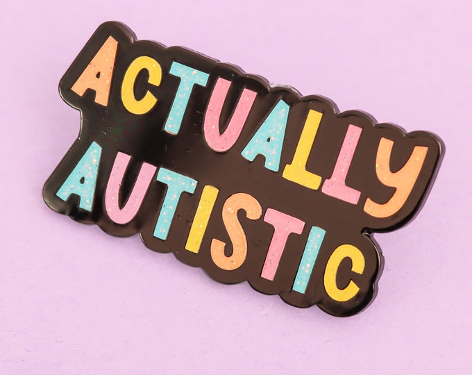 Autistic and Anxious Rabbit Hard Enamel Pin - Etsy Australia