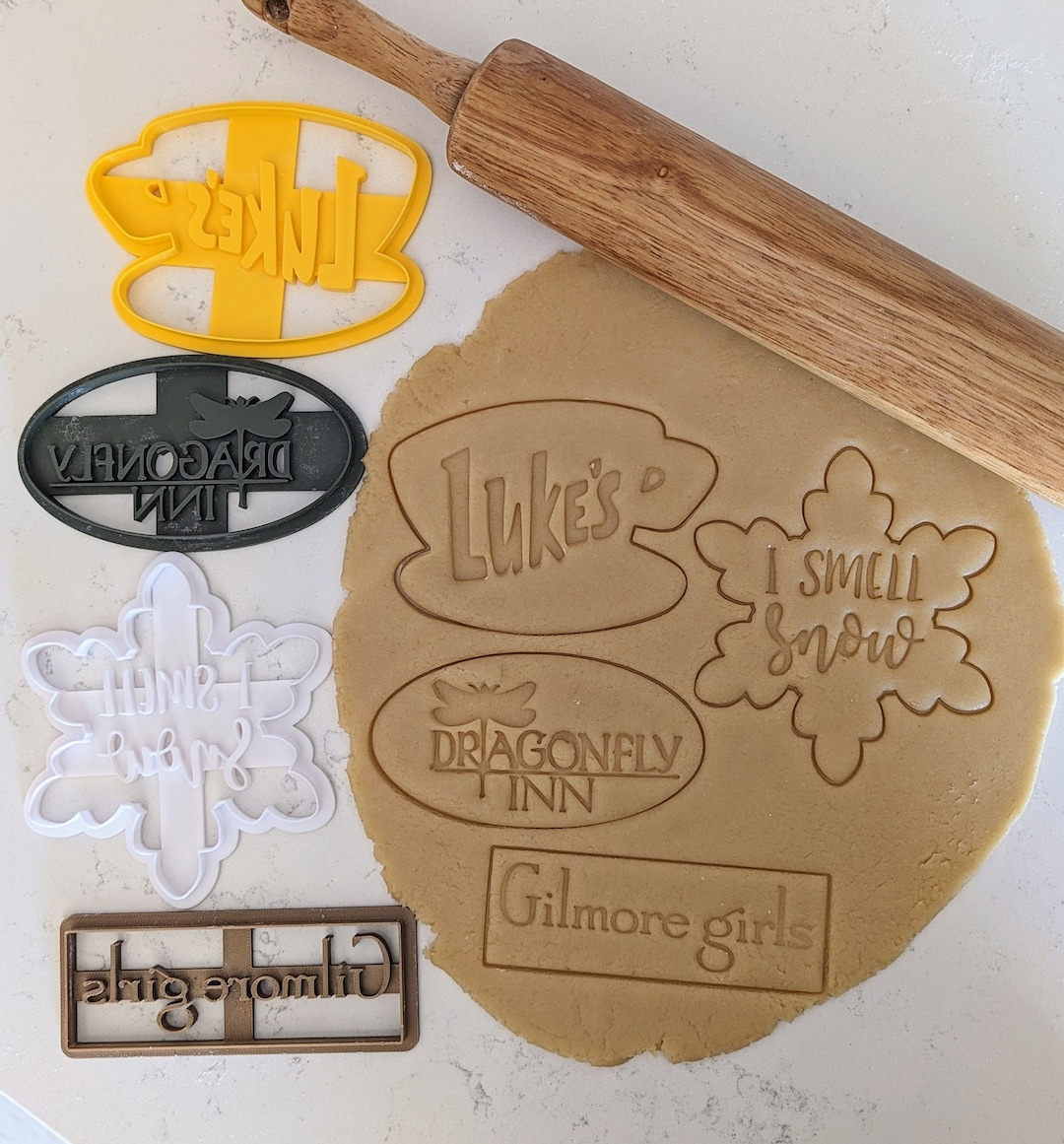 Stars Hollow Cookie Cutters (set of 4) - Etsy