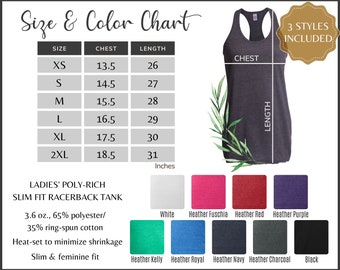 Tultex Size Chart | Etsy