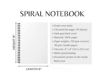 FRINGE STUDIO "standard Notes Teal" Spiral Notebook | Faux Leather | 9. ...