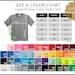 Next Level 1533 Color Chart Next Level Tank Top 1533 Size and Color ...