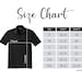 Sport-tek ST650 Size Chart, Men's Sport Polo Shirt Sizing Table - Etsy