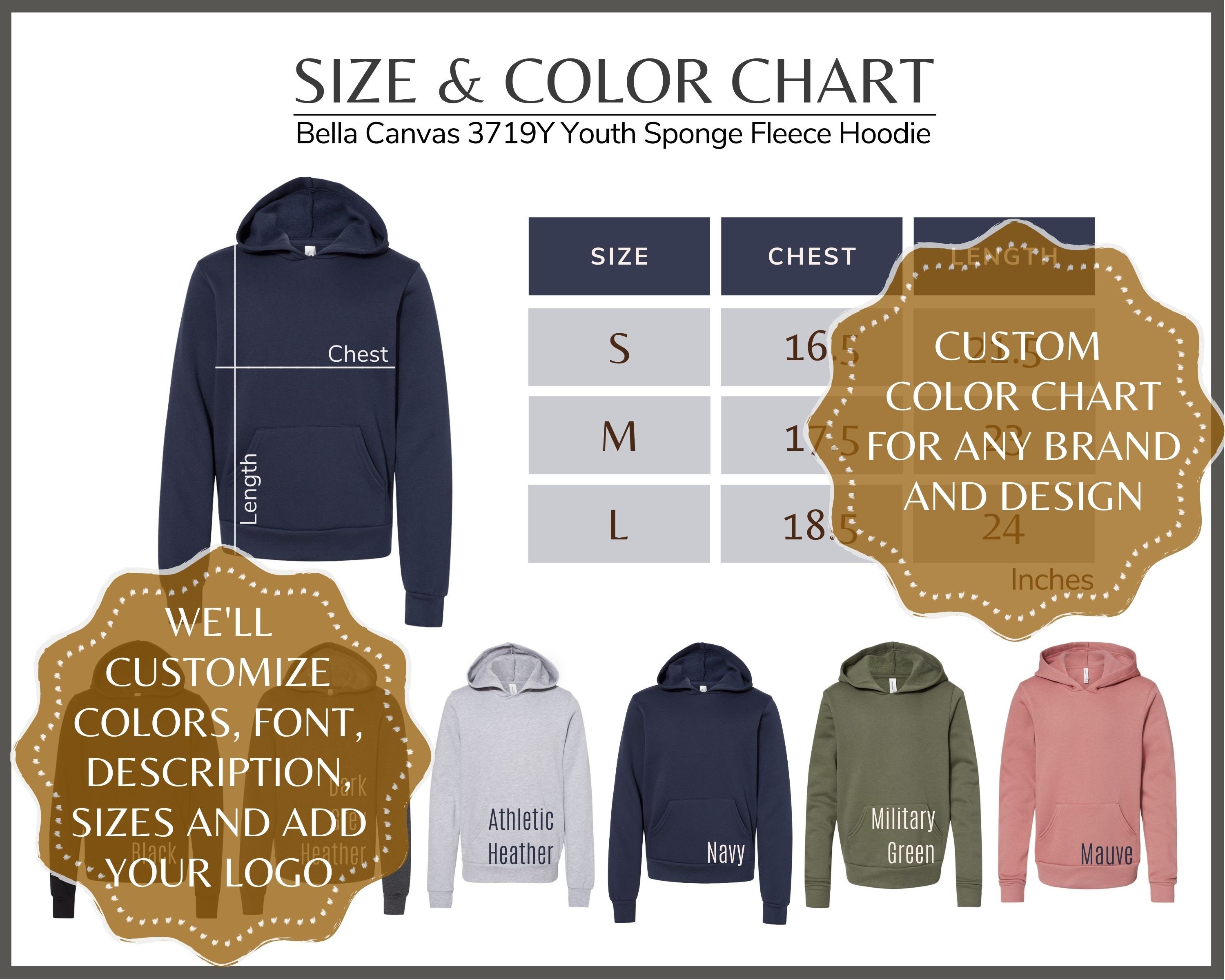 Custom Color Chart Personilized Chart for Any Brand You Want - Etsy