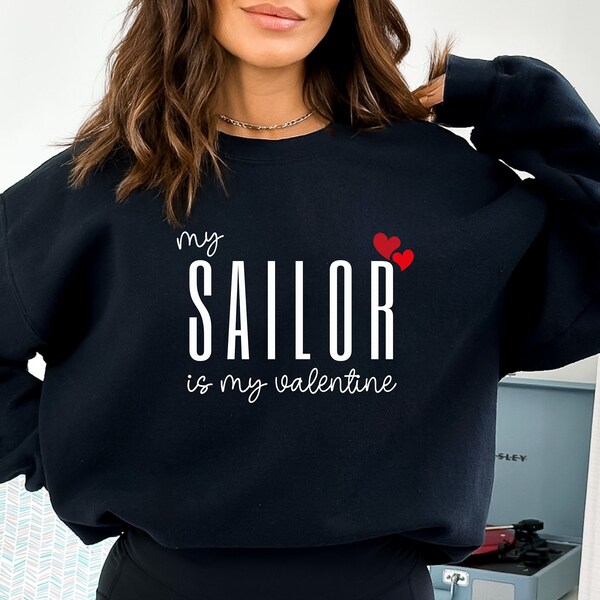 Navy Valentine - Etsy